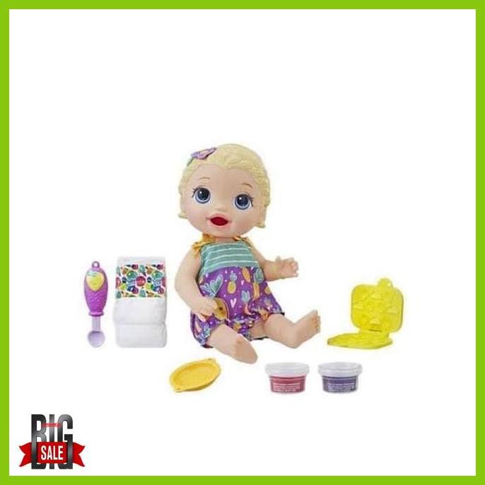 Jual KARAKTERBONEKA- BABY ALIVE SNACKIN LILY SUPER SNACKS -ASLII. | Shopee Indonesia