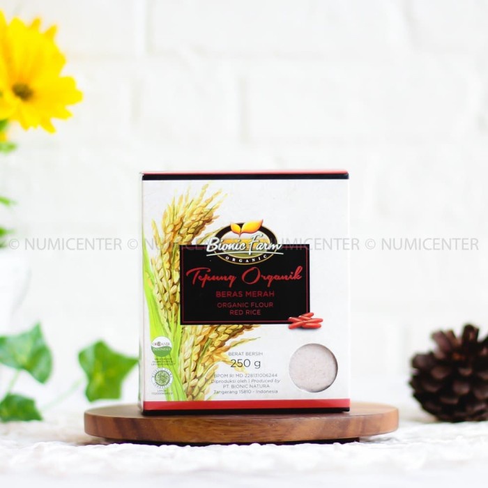 Jual PROMO [COD] Bionic Farm Organic Red Rice Flour | Tepung Beras ...