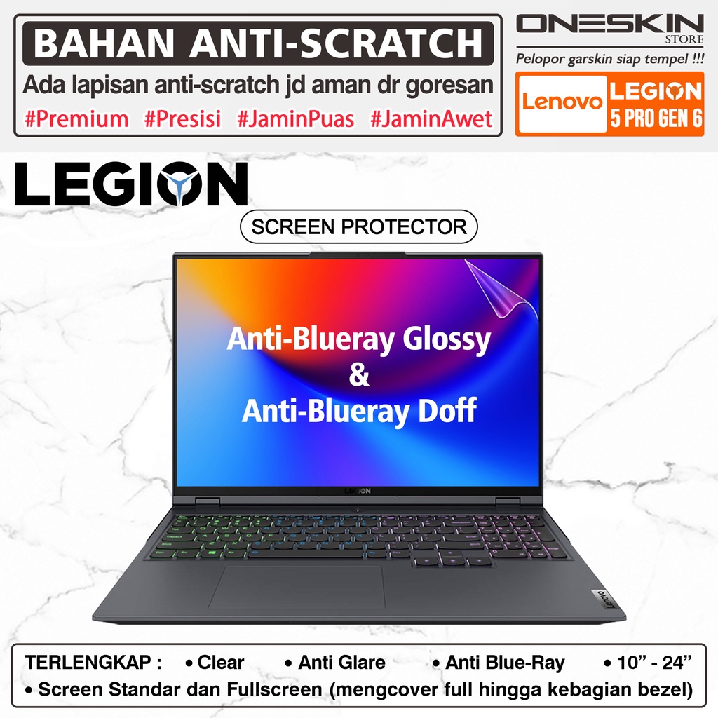 Jual Garskin Sticker Laptop Pelindung Screen Keyboard Protector Lenovo ...