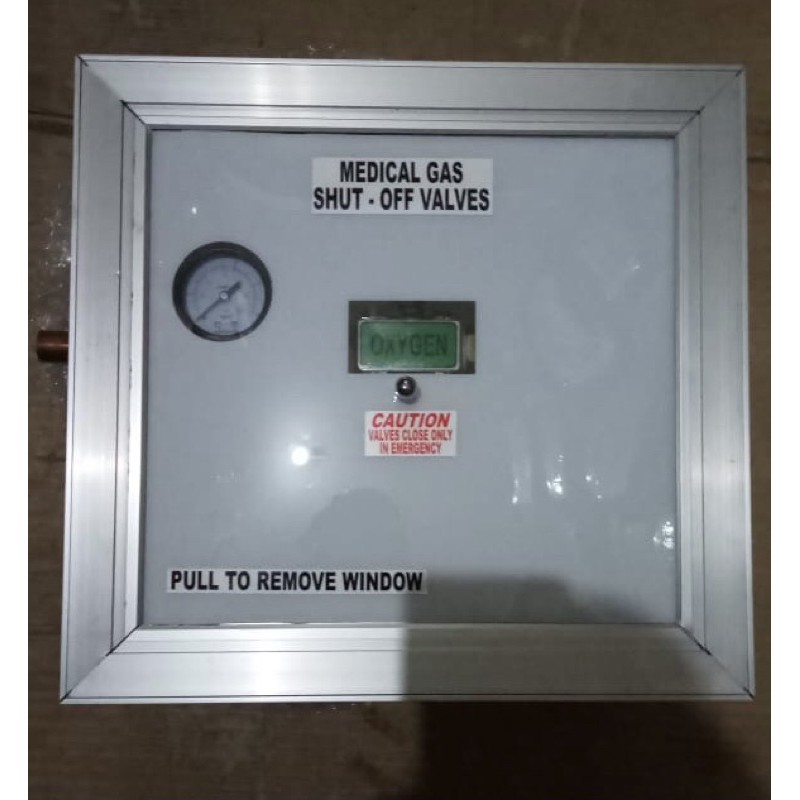 Jual Medical Gas Shut Off Valve - Zone Valve - Box Valve 1 Gas | Shopee ...