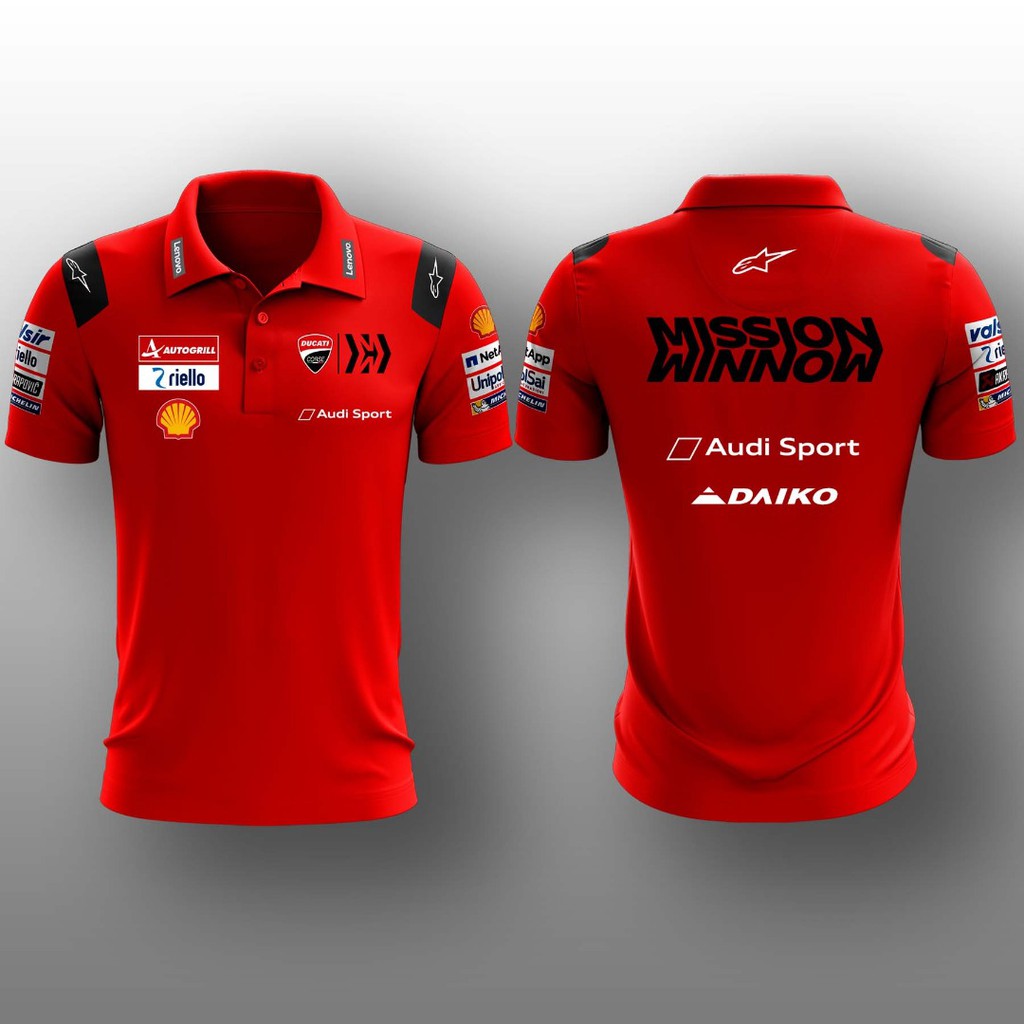 Jual BISA COD POLO MIX LOGO Frr TEAM F1 POLO T-SHIRT Baju Laki Laki Dewasa Baju Pria Wanita ...