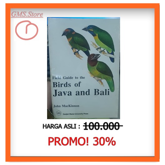 Jual FIELD GUIDE TO THE BIRDS OF JAVA AND BALI | Shopee Indonesia