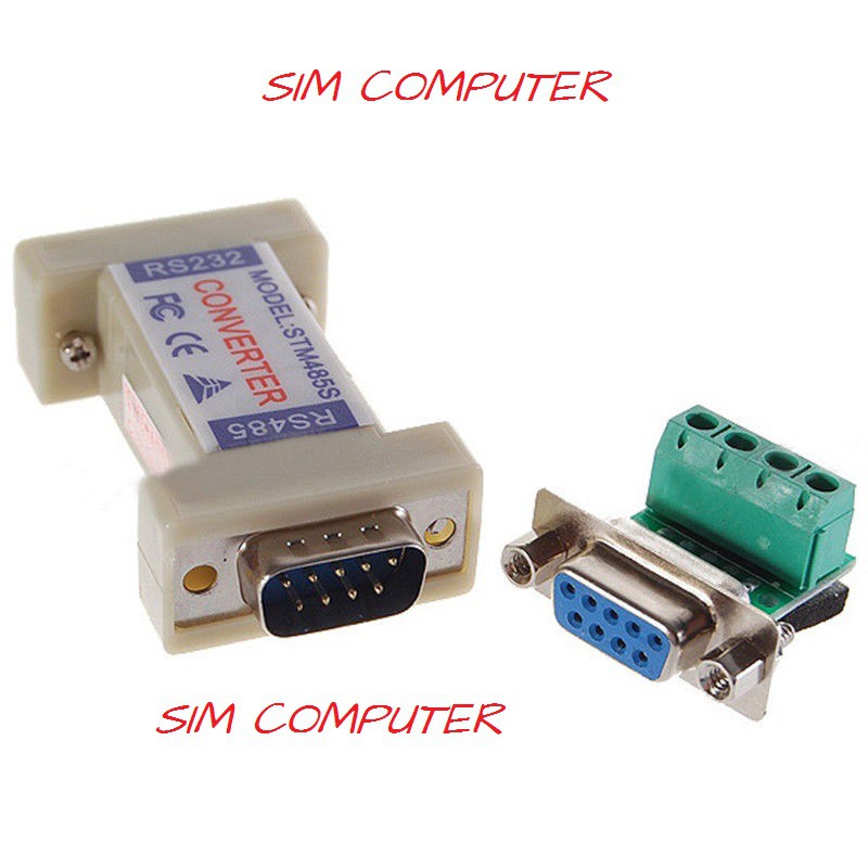 Jual RS232 to RS485 1.2KM Data RS-232 to RS-485 Serial Adapter ...