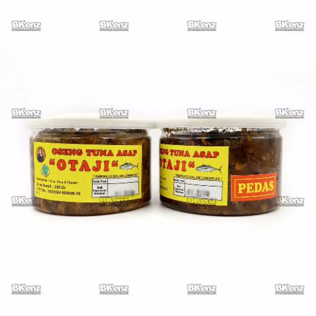 Jual Otaji oseng tuna asap free packing dos | Shopee Indonesia