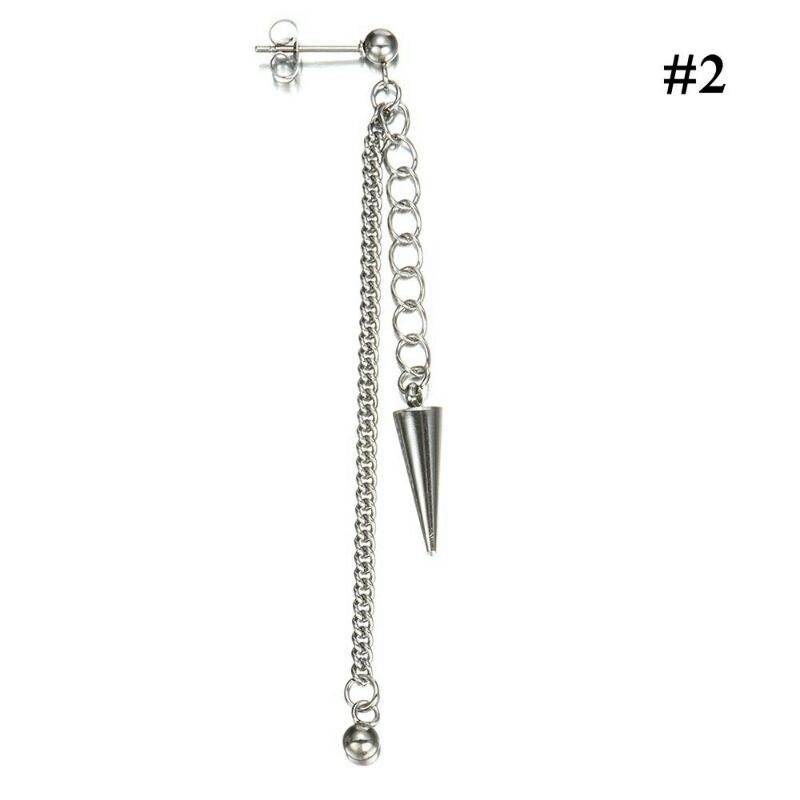 Jual Anting rumbai pria wanita hip hop korea bts punk rock grunge style ...