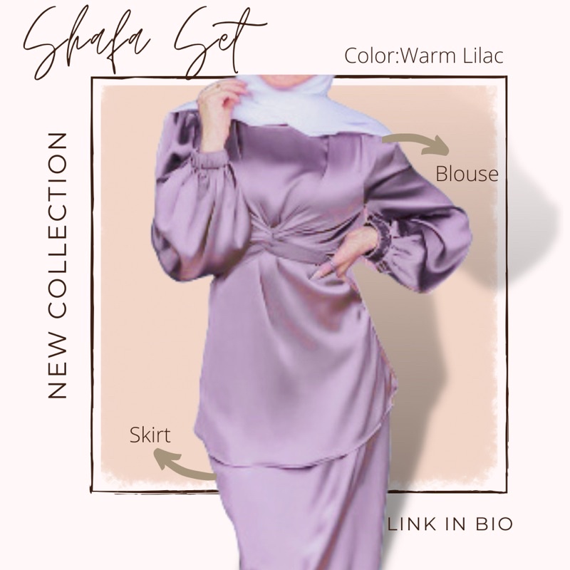 Jual Shafa Set (One set blouse skirt) | Shopee Indonesia