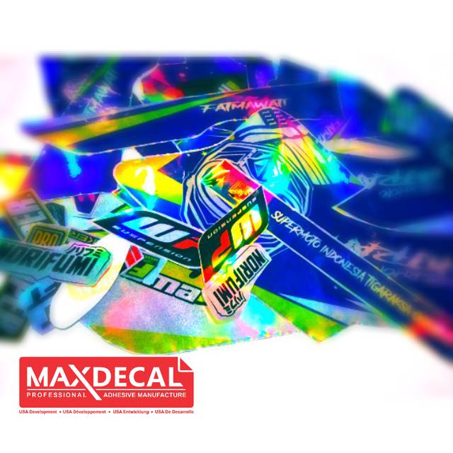 Jual STIKER STICKER LIST DECAL DTRAKER FULL PELANGI HOLOGRAM DESAIN ...