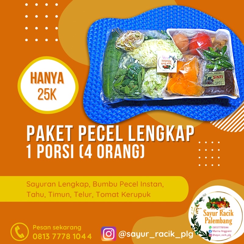 Jual Paket Pecel lengkap | Shopee Indonesia