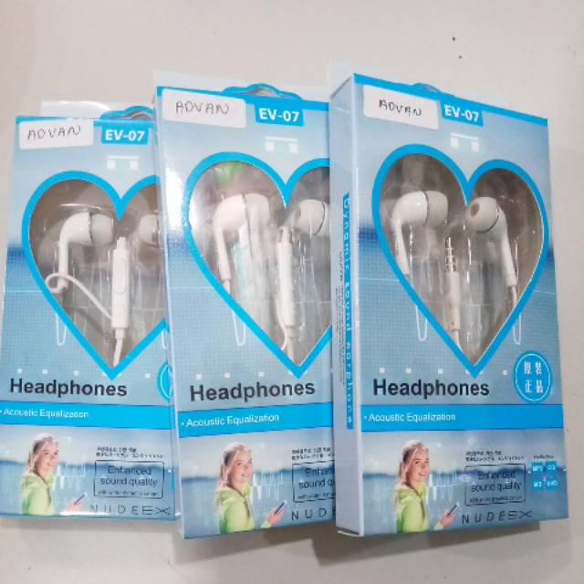 Jual Headphones EV-07 brand ADVAN | Shopee Indonesia