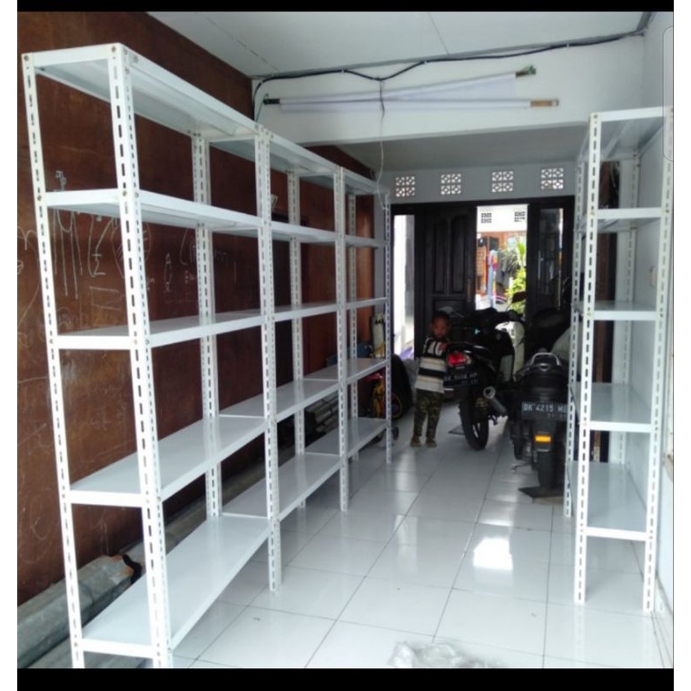Jual Rak Besi Siku, T200xL40xP100, Rak gudang, Rak barang, Rak besi ...