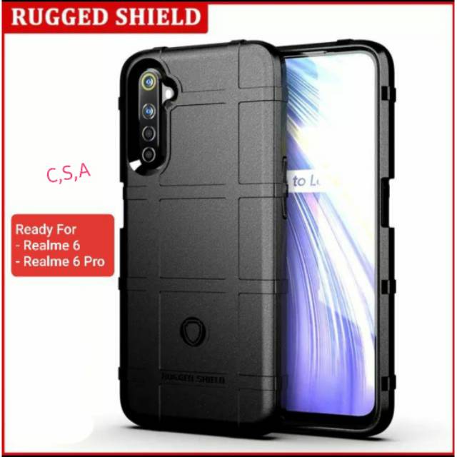 Jual Case Realme 6 / Realme 6 Pro Rugged Shield Armor | Shopee Indonesia