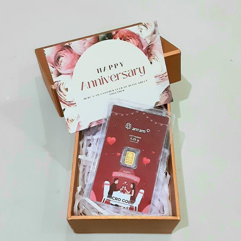 Jual PAKET BASIC 0,1gr 0,25gr Emas LM Antam Micro Gold Gift Series FREE ...
