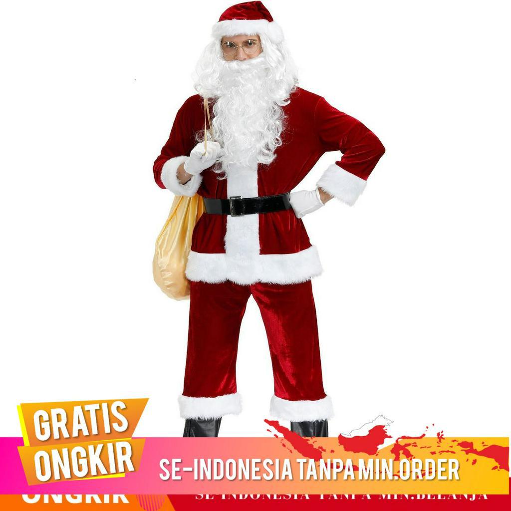 Jual Kostum Santa Claus Pria Dewasa Peran Besar Bermain Baju Panggung ... Jual Kostum Santa Claus Pria Dewasa Peran Besar Bermain Baju Panggung ...