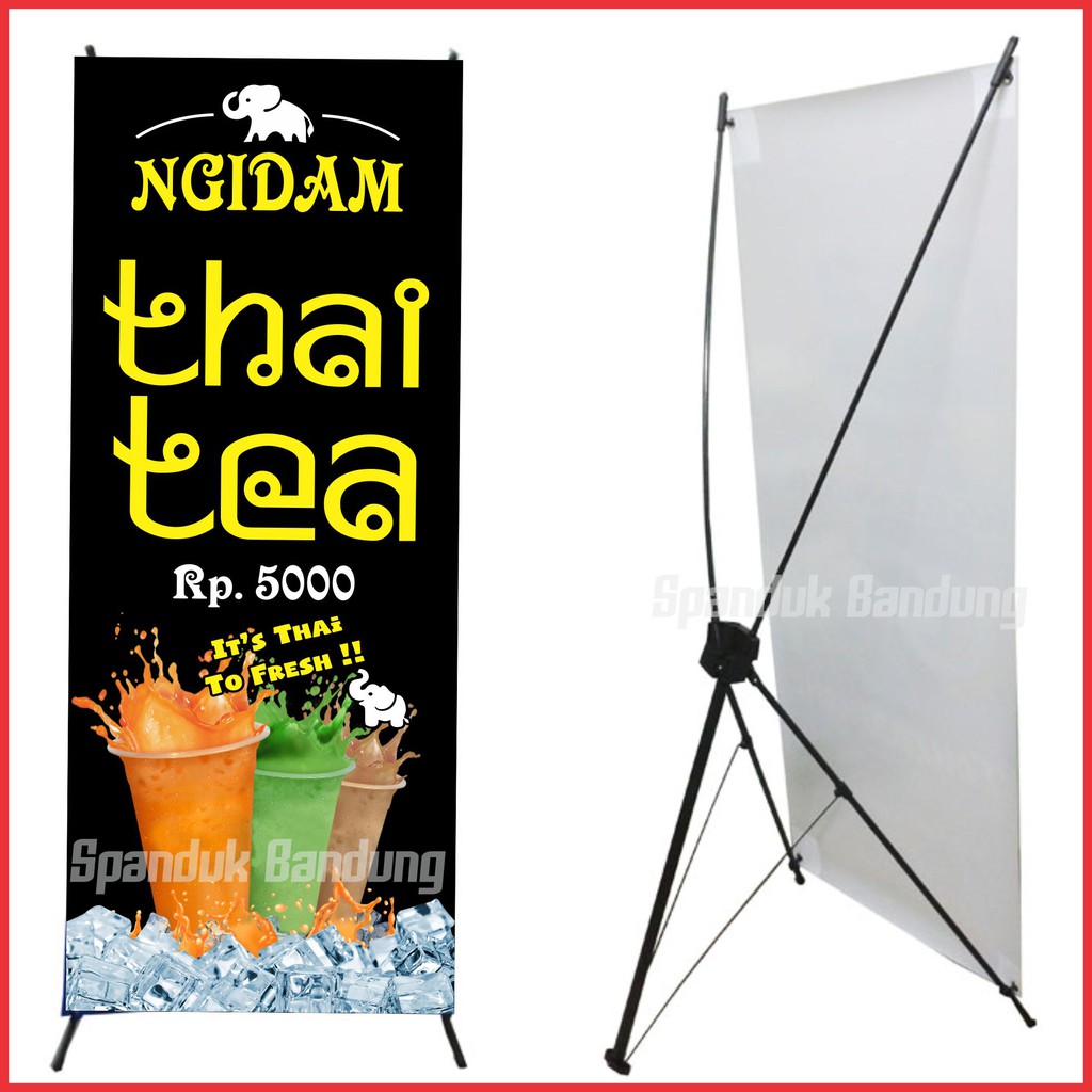 Jual PAKET BANNER DAN TIHANG /PAKET BANNER THAITEA | Shopee Indonesia