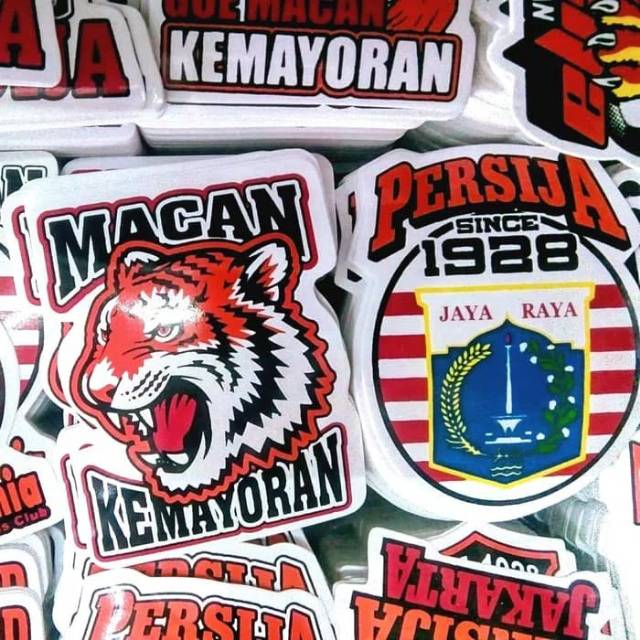 Jual STIKER PERSIJA JAKARTA STICKER MOTOR STIKER HELM | Shopee Indonesia