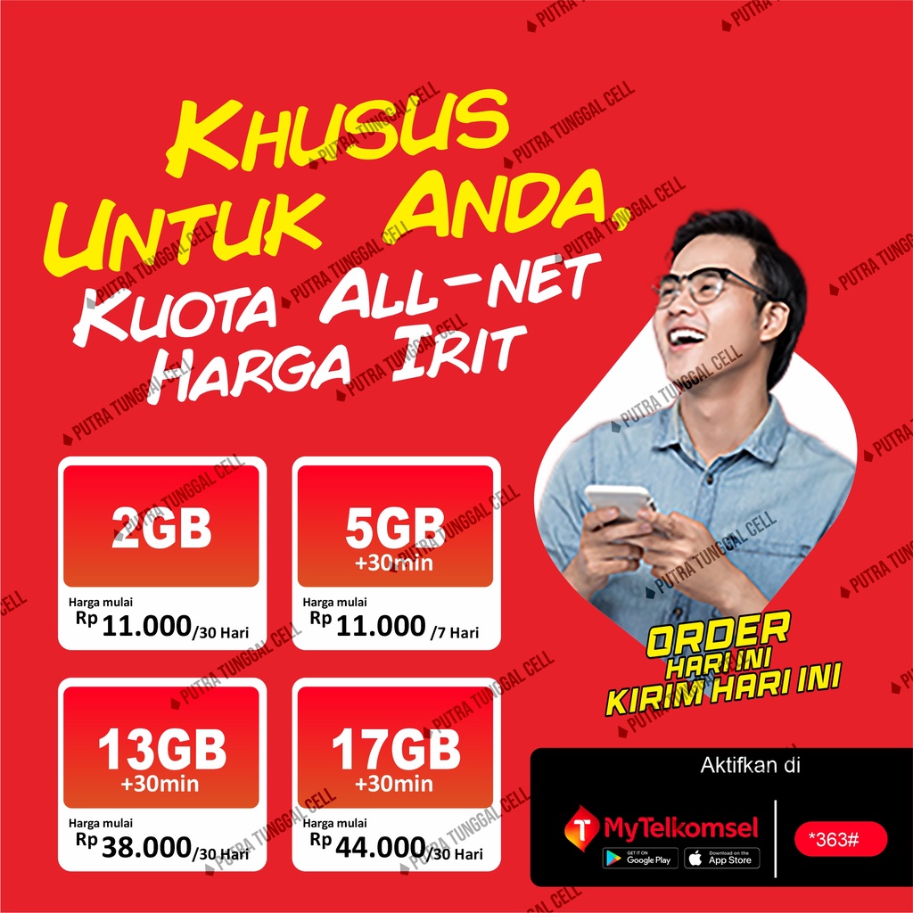 Jual Kartu Perdana Sakti Combo Sakti telkomsel Paket Internet murah 18GB 40RIBU Bisa Digunakan ...
