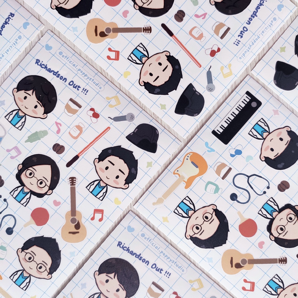 Jual Hospital Playlist Sticker Sheet | Shopee Indonesia