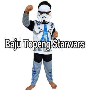 Jual Kostum Star Wars + Topeng Putih | Shopee Indonesia