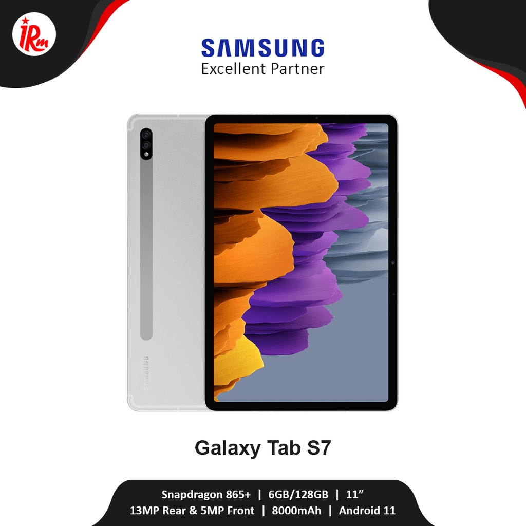 Jual Samsung Galaxy Tab S7 - 6GB/128GB (Silver) | Shopee Indonesia