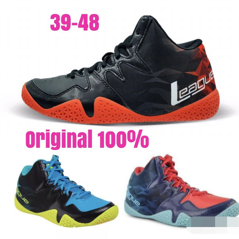 Jual Sepatu basket league beast cowo original branded murah asli promo ...
