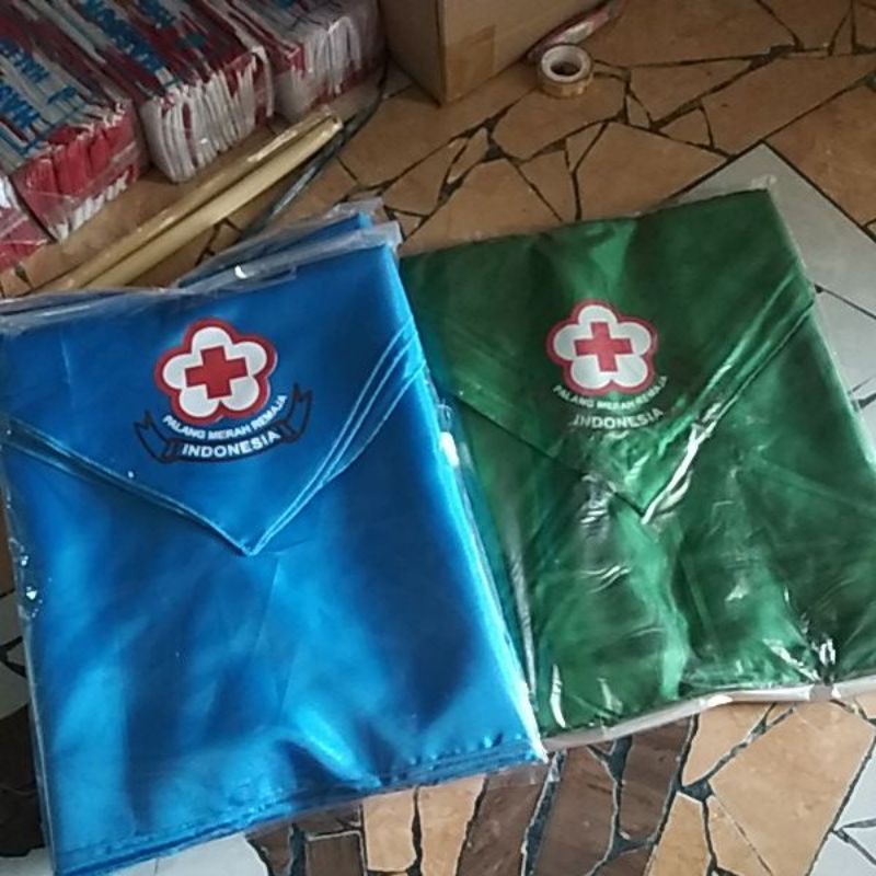 Jual PMR hijau / biru slayer sablon 20 biji palang merah Remaja ...