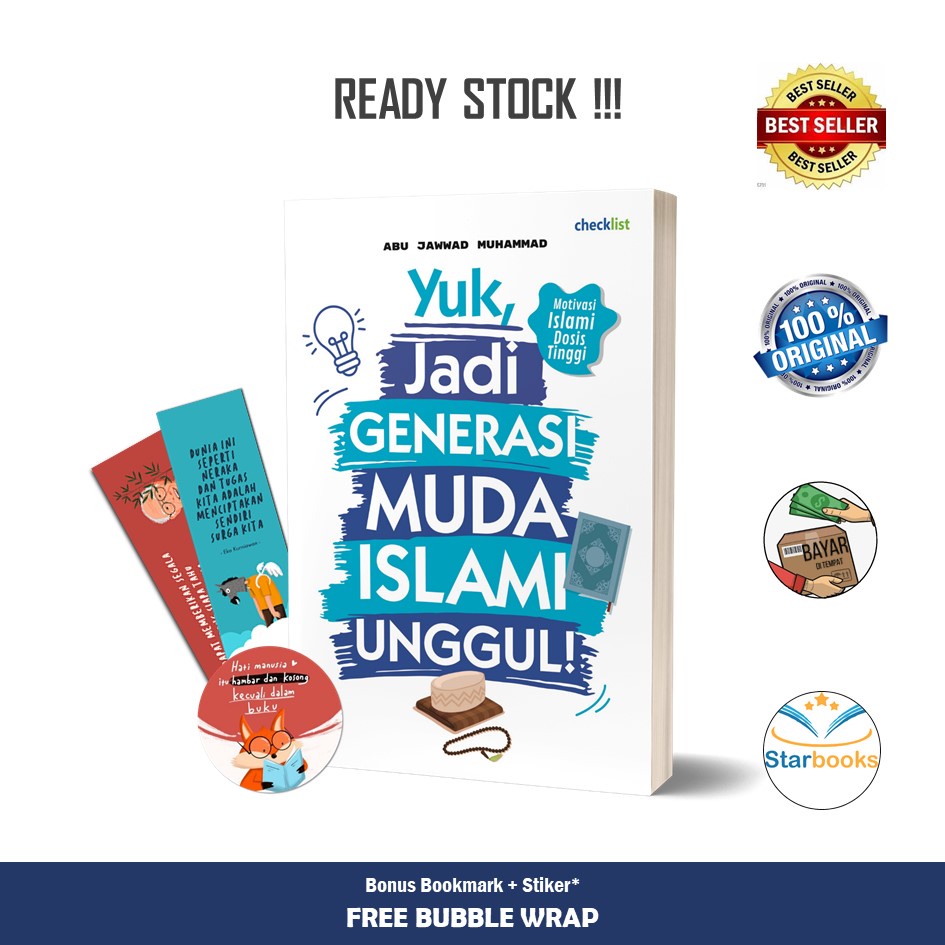 Jual Buku Yuk, Jadi Generasi Muda Islami Unggul - Checklist (Agama ...