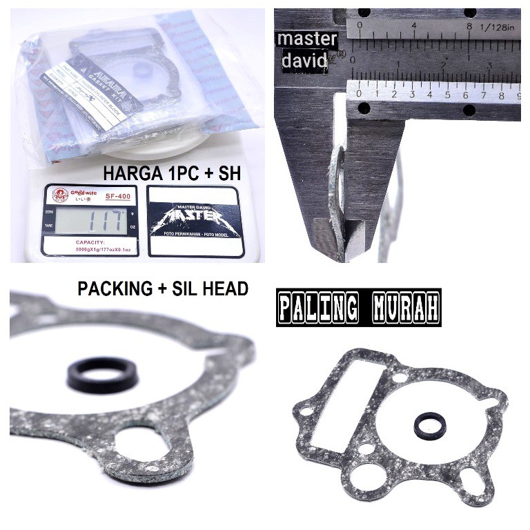 Jual Perpak Blok Grand + Oring Gasket Paking Packing Block Bawah Seher Cylinder Star Prima Win ...