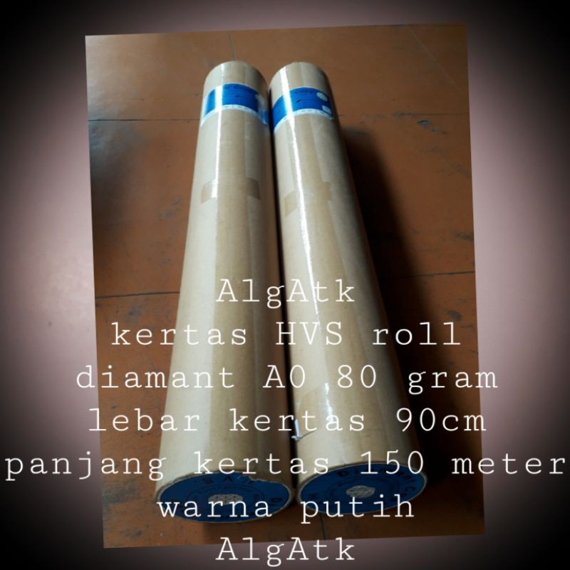 Jual Diamant Copy. Kertas HVS Plotter A0 80gram (90cm x 150 meter ...