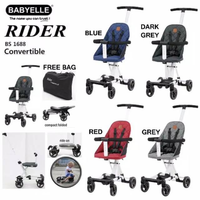Jual Baby elle Compact Folded Original Triker baby Magic Stroller By ...