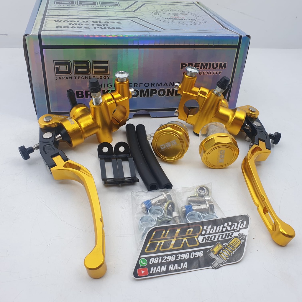 Jual Master Rem DBS Radial ukuran 14mm/17.5mm/19mm kiri kanan, Nmax New ...