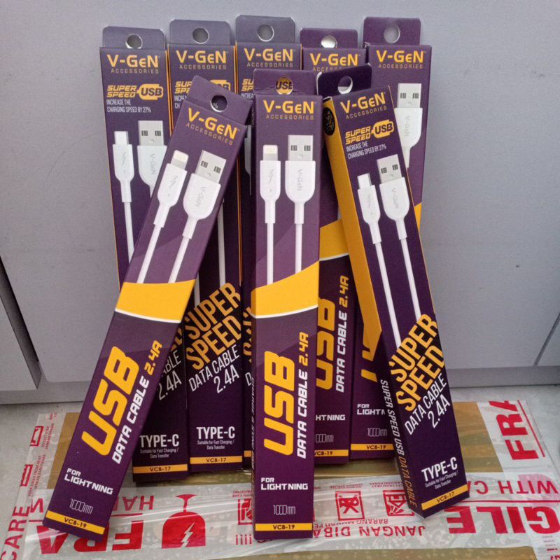 Jual Kabel Data V-Gen Type-C - Micro | Shopee Indonesia