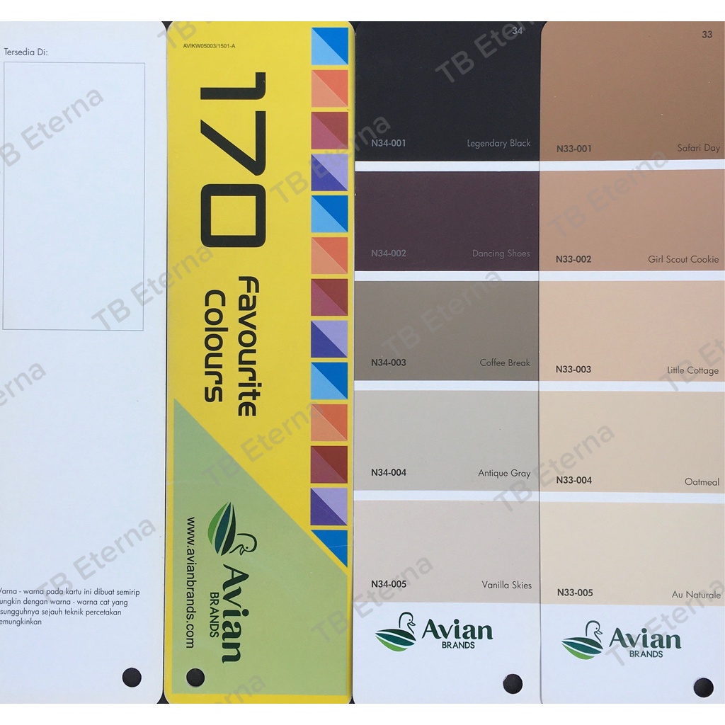 Jual Warna Cat Tinting (170 Favourite Colours) | Shopee Indonesia