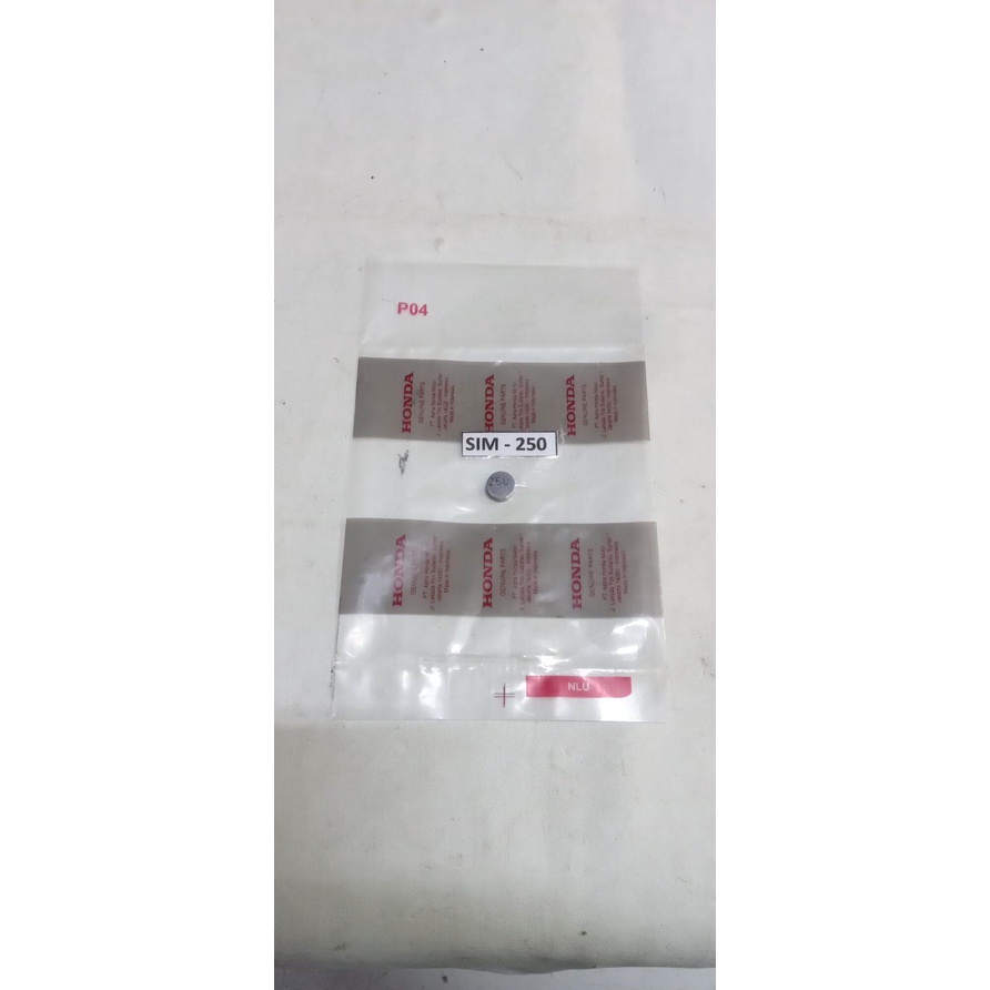Jual shim sim klep cb 150 cbr 150 sonic 150 ukuran 250 hgp | Shopee ...