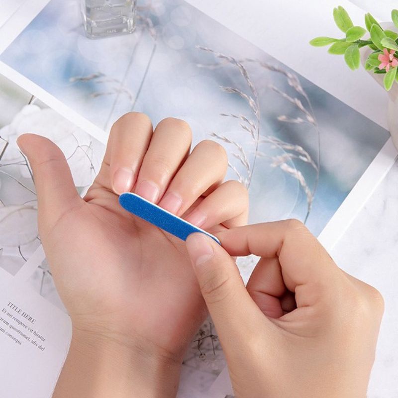 Jual Mini Nail Files Nail Disposable Cuticle Remover Buffers Nail Art ...