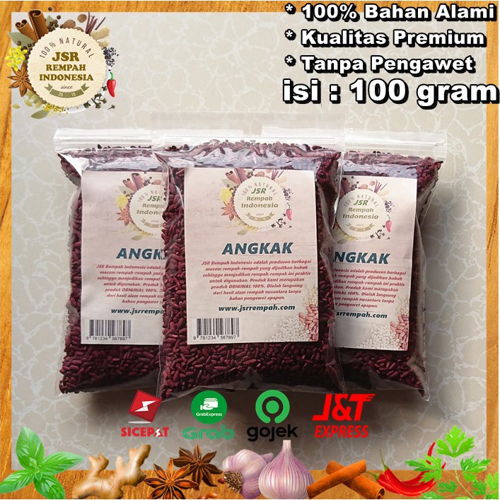 Jual Angkak Asli isi 100 gram JSR Rempah | Shopee Indonesia