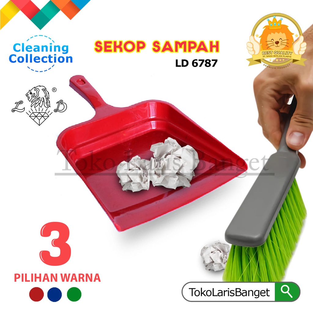 Jual Pengki Tangan/Serok Skop/Sekop Sampah Plastik Gengam Kecil MURAH ...