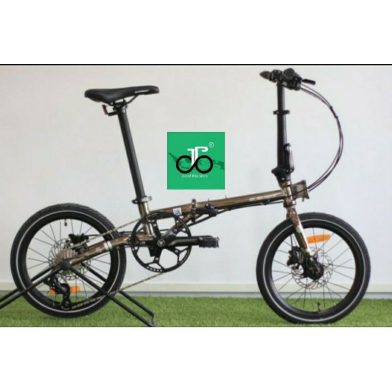 Jual Sepeda Lipat 16" Element Troy 10S Black Chrome | Shopee Indonesia