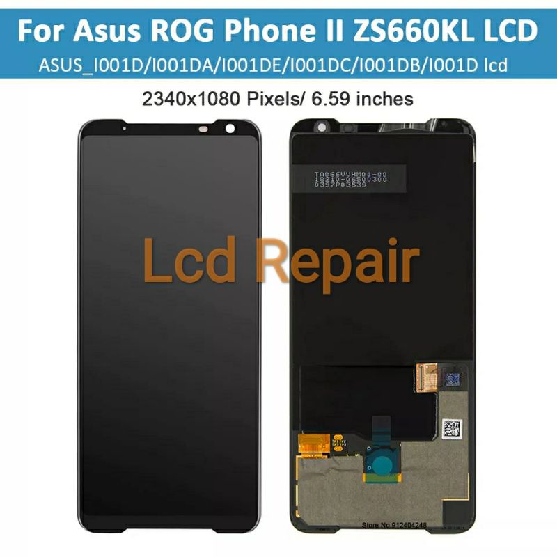 Jual LCD ASUS ROG 2 Phone ZS660KL AMOLED ORIGINAL | Shopee Indonesia