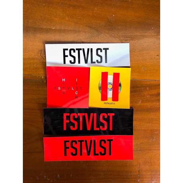 Jual sticker band indie band rock indonesia top hits fstvlst | Shopee ...