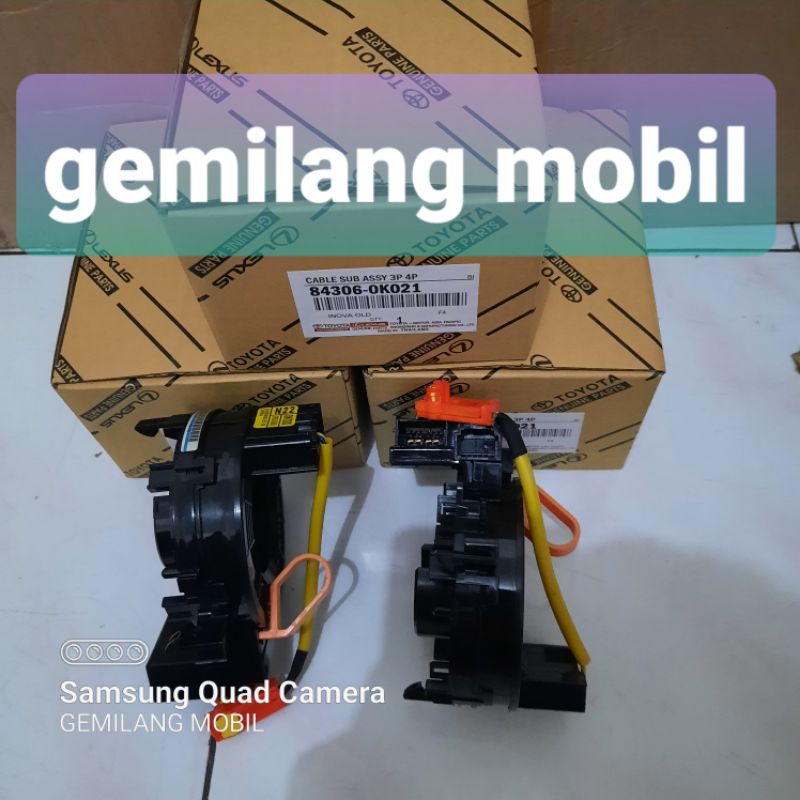 Jual Kabel Spiral Cabel Airbag Klakson Toyota Innova Type G Type E ...