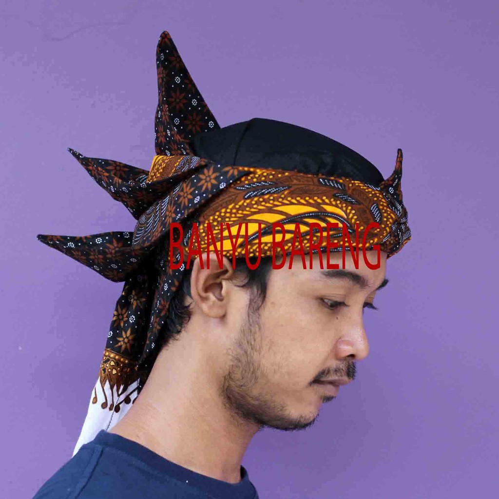 Jual Iket Sunda Premium Merak Ngibing - Ikat Totopong Bendo Blangkon ...