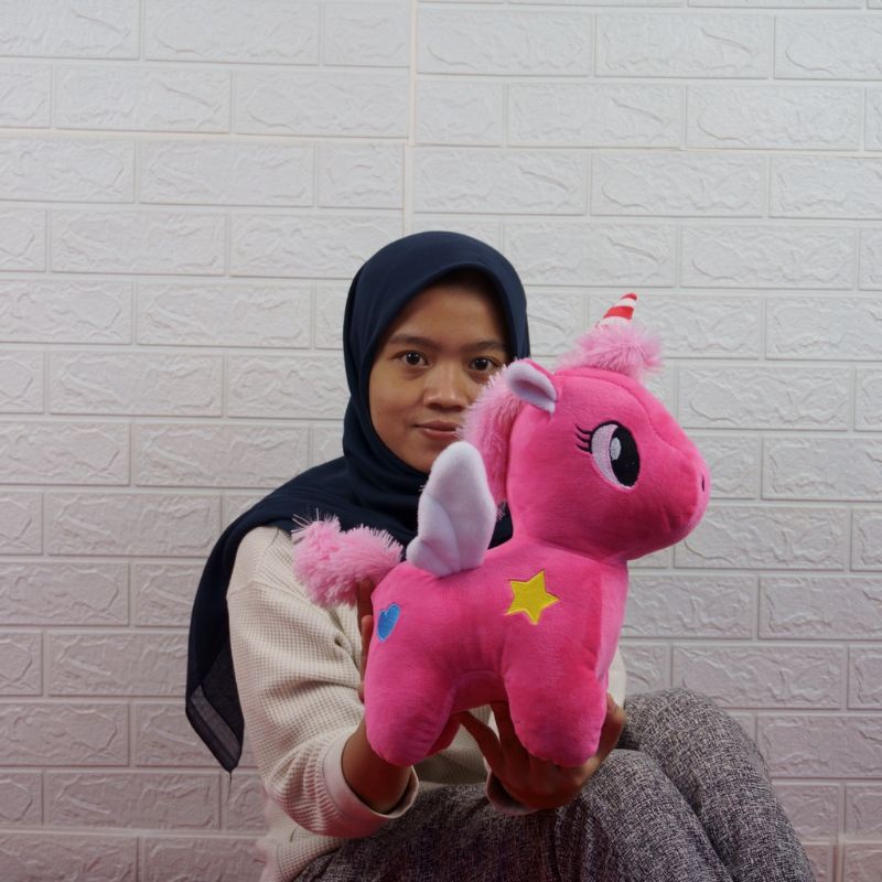 Jual Boneka Kuda Pony Unicorn High Quality Berlabel SNI | Shopee Indonesia