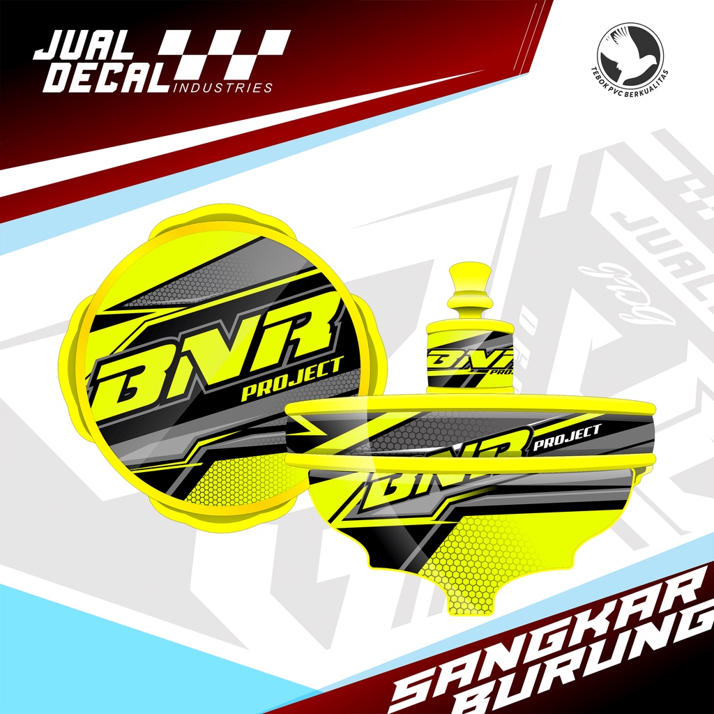 Jual Stiker Tebok Lovebird BNR PROJECT Decal Sangkar Burung Love Bird ...