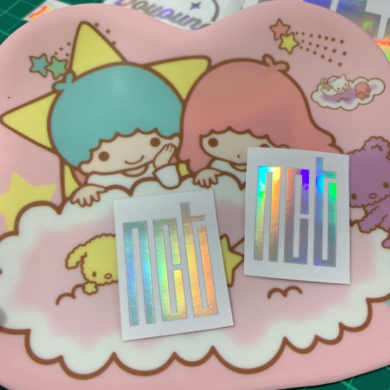 Jual NCT LOGO CLASSIC HOLOGRAM STICKER 2pcs | Shopee Indonesia