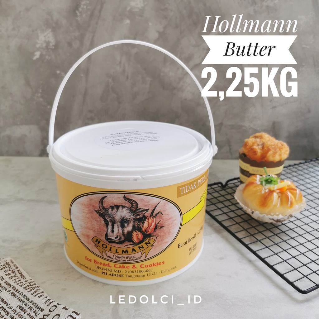 Jual HOLLMANN BUTTER HOLLMAN HOLMAN BUTTER MENTEGA KEMASAN EMBER 2.25 ...