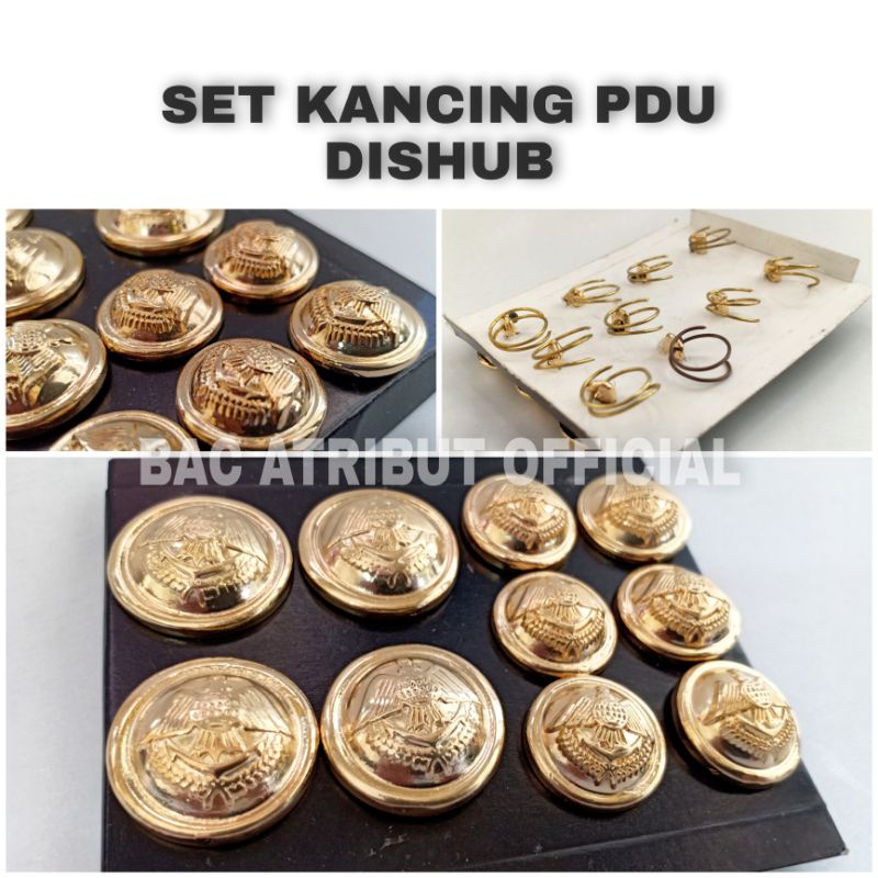 Jual KANCING PDU DISHUB / KEMENHUB BANGKOK TEBAL MEWAH | Shopee Indonesia