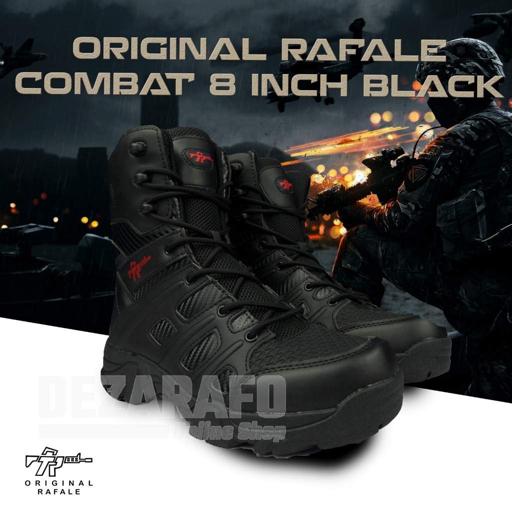 Jual Sepatu Original Rafale Combat 8 Inch / Sepatu Tactical Combat ...