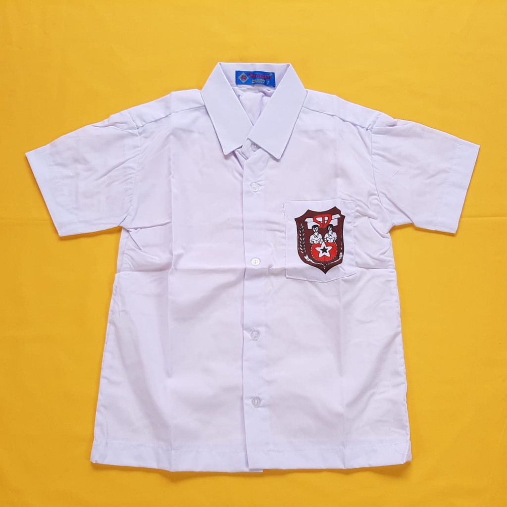 Jual Baju Seragam Sekolah SD Lengan Pendek Merek Seragam | Shopee Indonesia