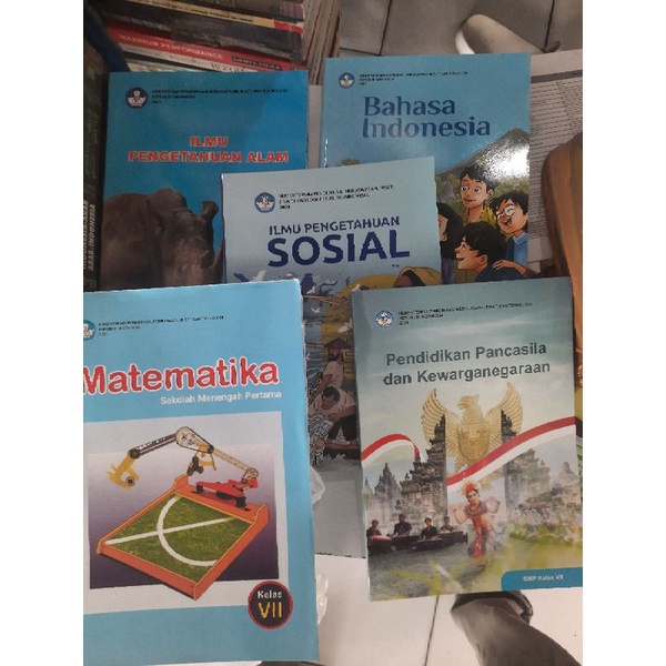 Jual BUKU PAKET LENGKAP KELAS VII SMP KURIKULUM MERDEKA | Shopee Indonesia