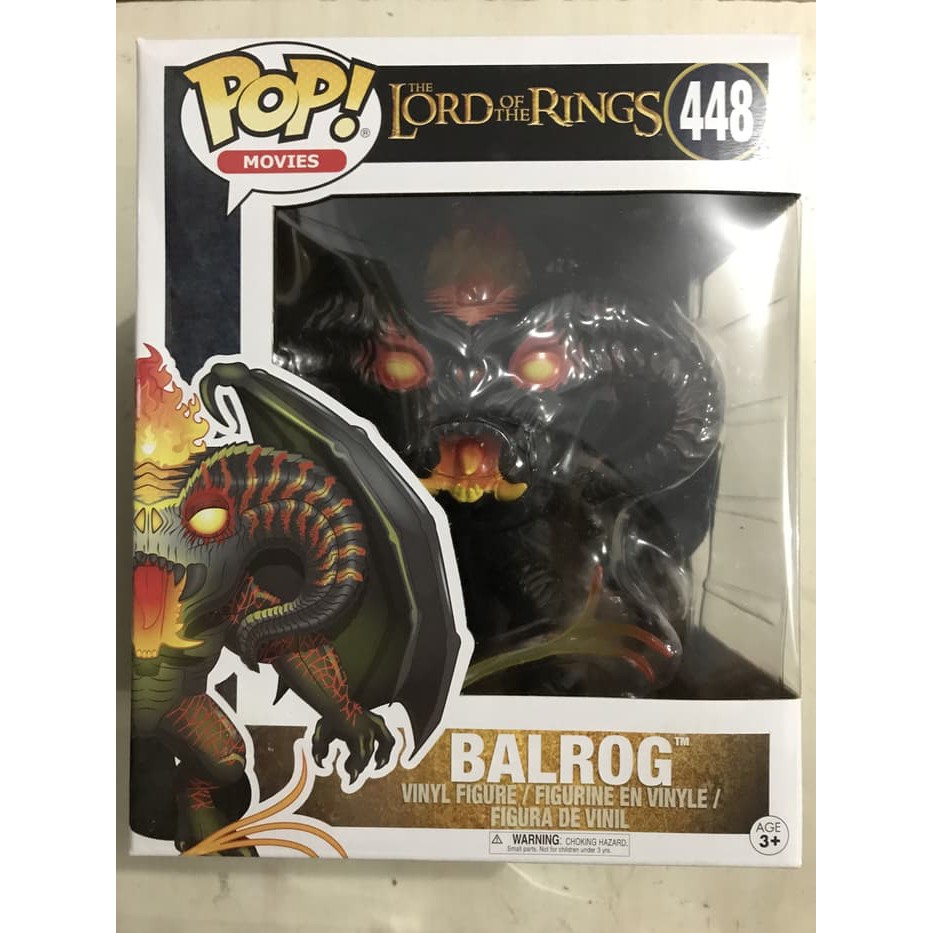 Jual Funko POP! Movies: Lord of the Rings - Balrog (6 inch) | Shopee ...